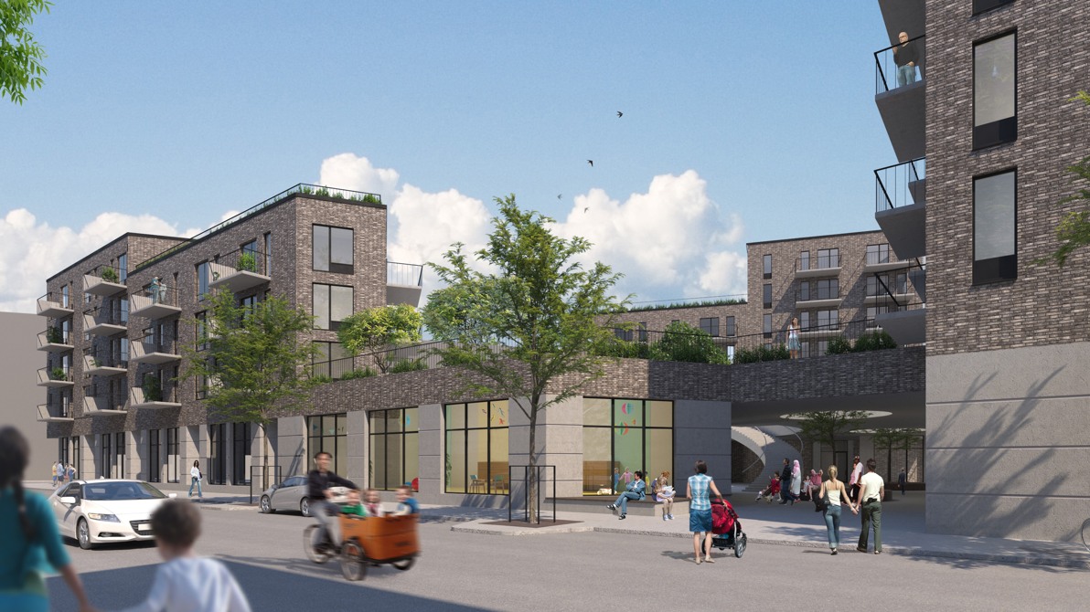 Ny stadsdel vid Årstafältet